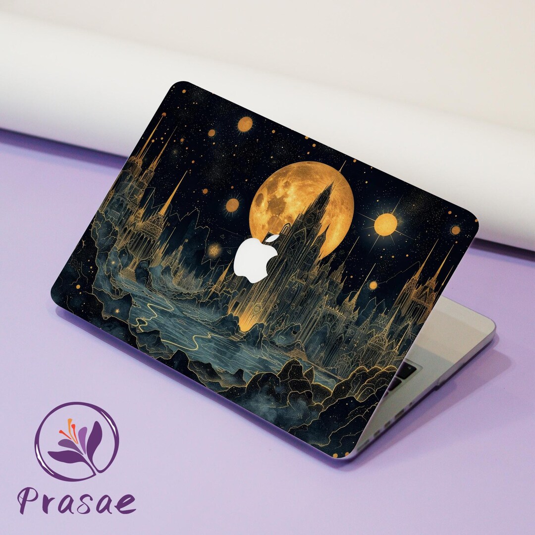 Gothic Lunar Citadel Matte Hard New 2026 Laptop Case for MacBook Air 13 ...