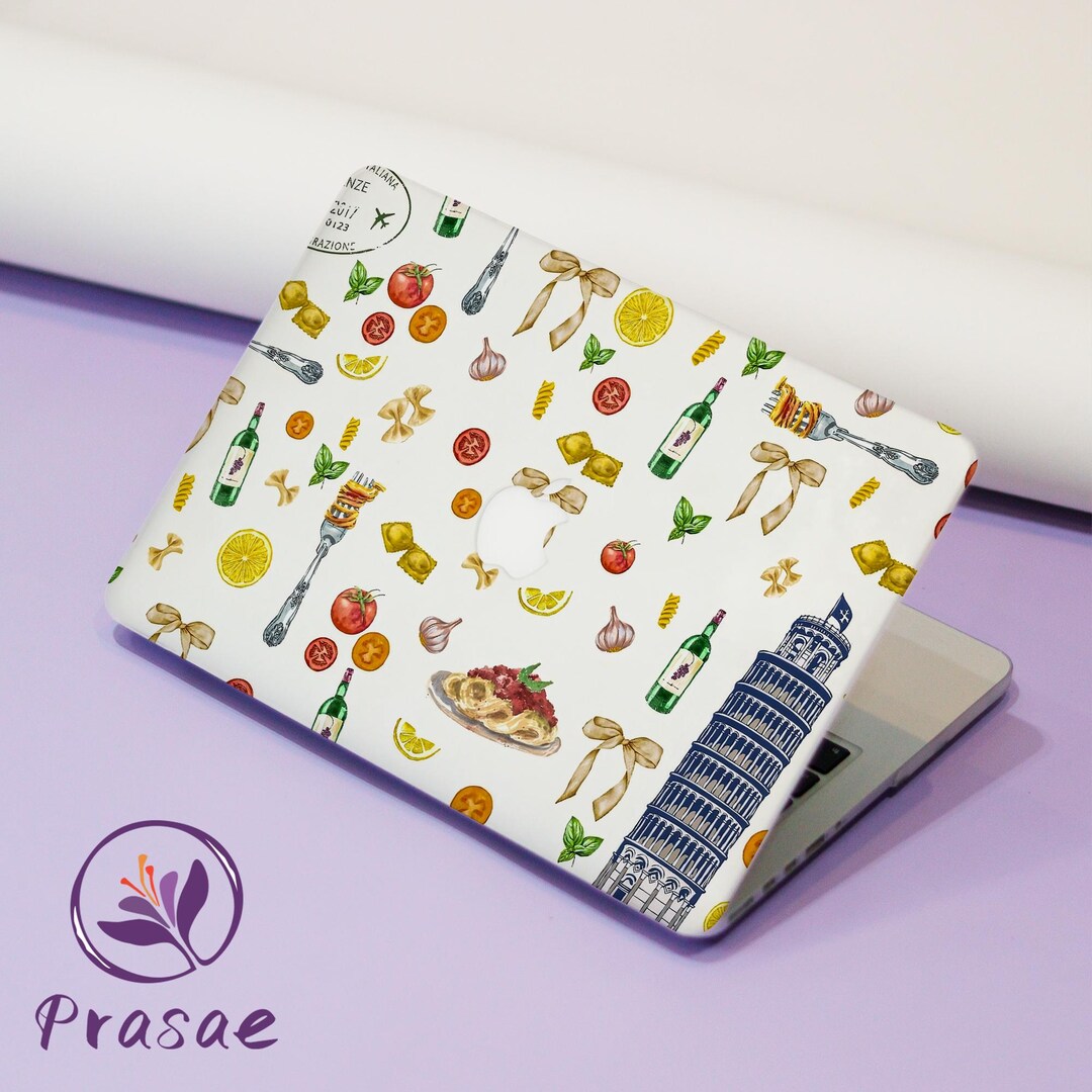Leaning Tower of Pisa Matte Hard New 2025 Laptop Case for MacBook Air ...