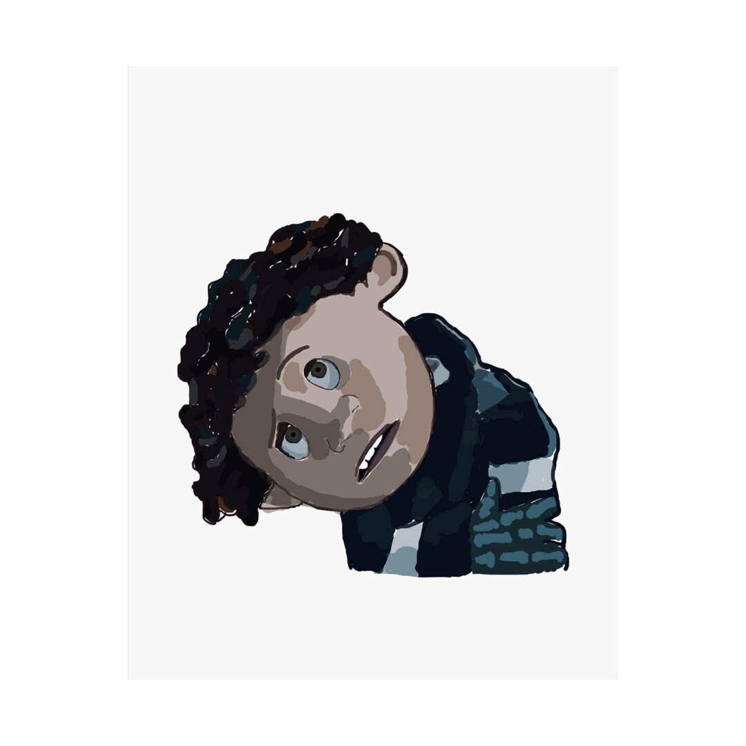 Coraline Poster Wybie - Spooky Aesthetic Wall Art, Matte Print, Gothic Decor, Unique Gift, Kids ...