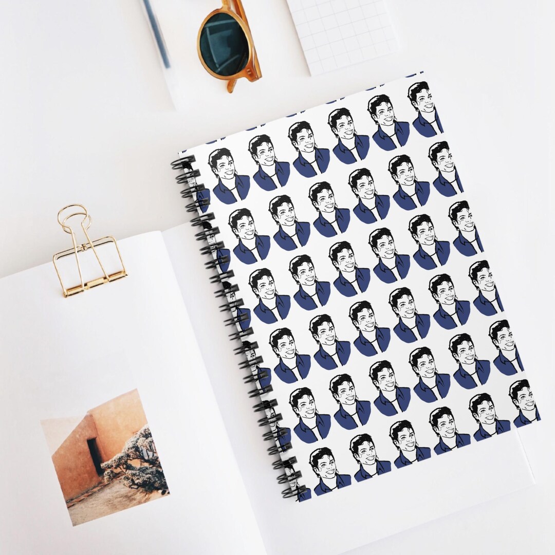 Michael Jackson Notebook Spiral Design - Ruled Line - Etsy