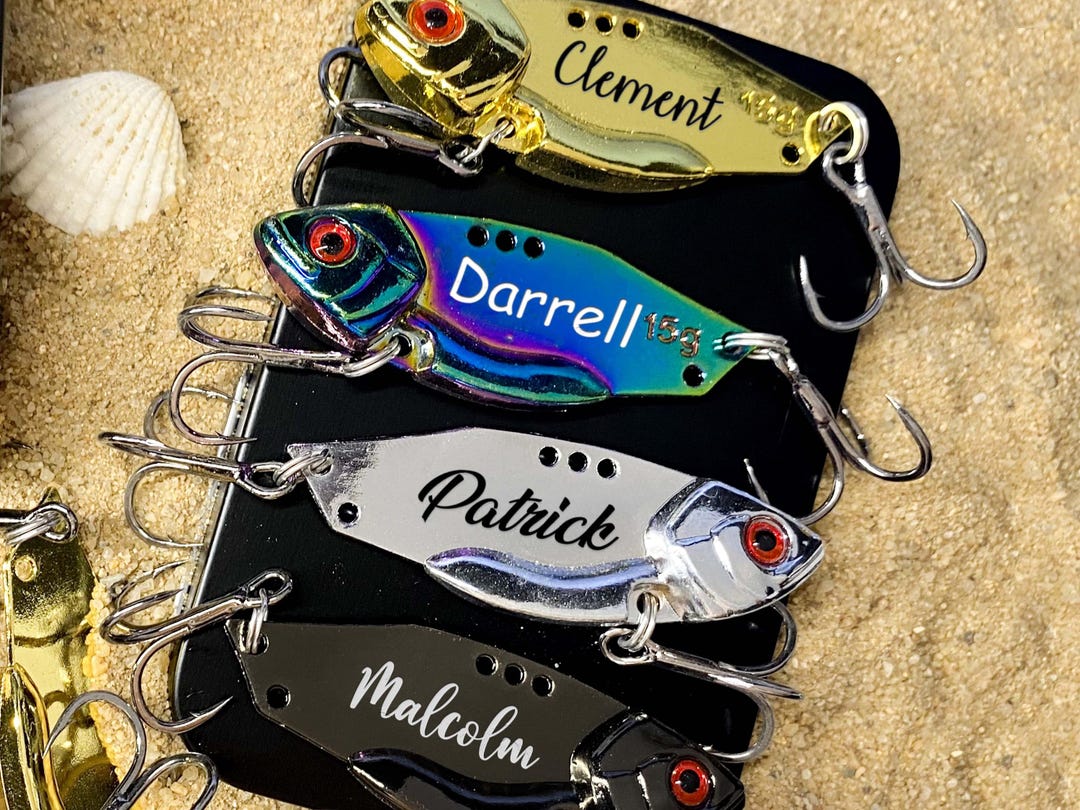 Personalized Fishing Lure Gifts Christmas Anniversary Gift Custom ...