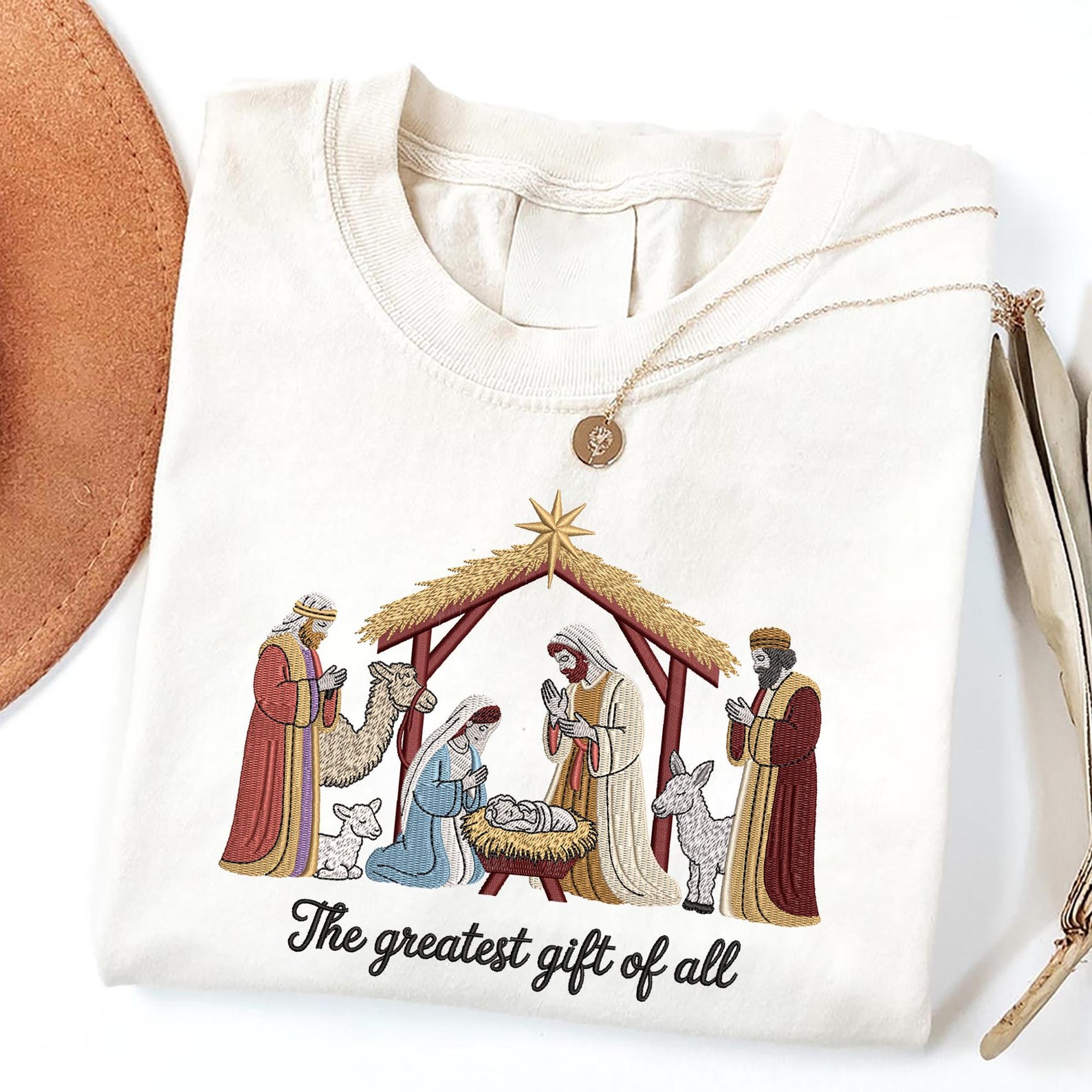 Embroidery Nativity Scene Design, Christian Christmas Machine ...