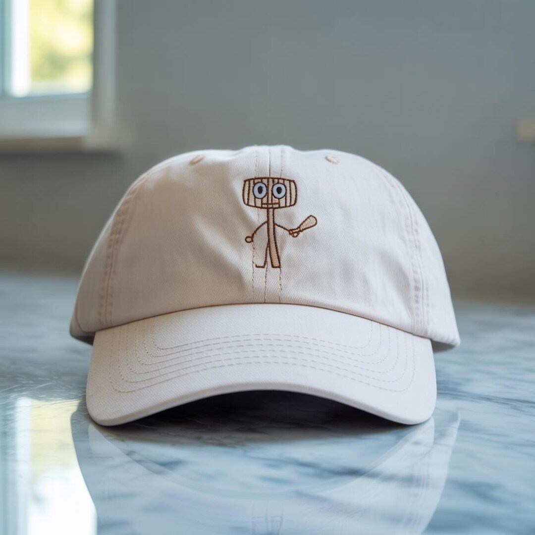 Tung Tung Tung Sahur Hat, Italian Brainrot Embroidered Hat, Dank Memes ...