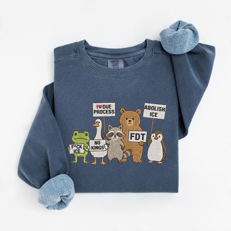 Fck Ice Embroidery Design, Anti-trump Fuck Ice Embroidered File ...