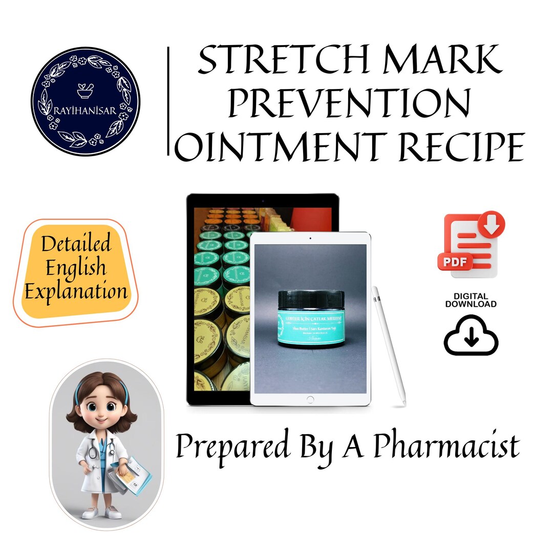 Stretch Mark Prevention Ointment Recipe - Etsy