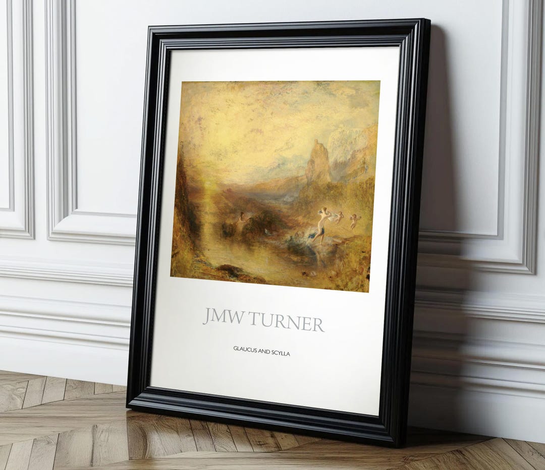 JWM Turner, Glaucus and Scylla Wall Print - Etsy