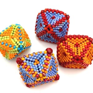 Tquad Beaded Bead Instant Downloadable Pattern PDF File - Etsy