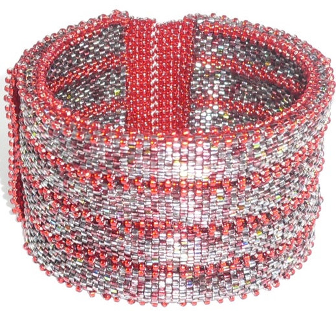 Razzmatazz Beadweaving Bracelet: Instant Downloadable Pattern PDF File ...