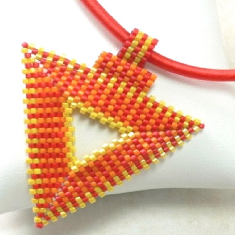 Beaded Triangle Patterns - Etsy