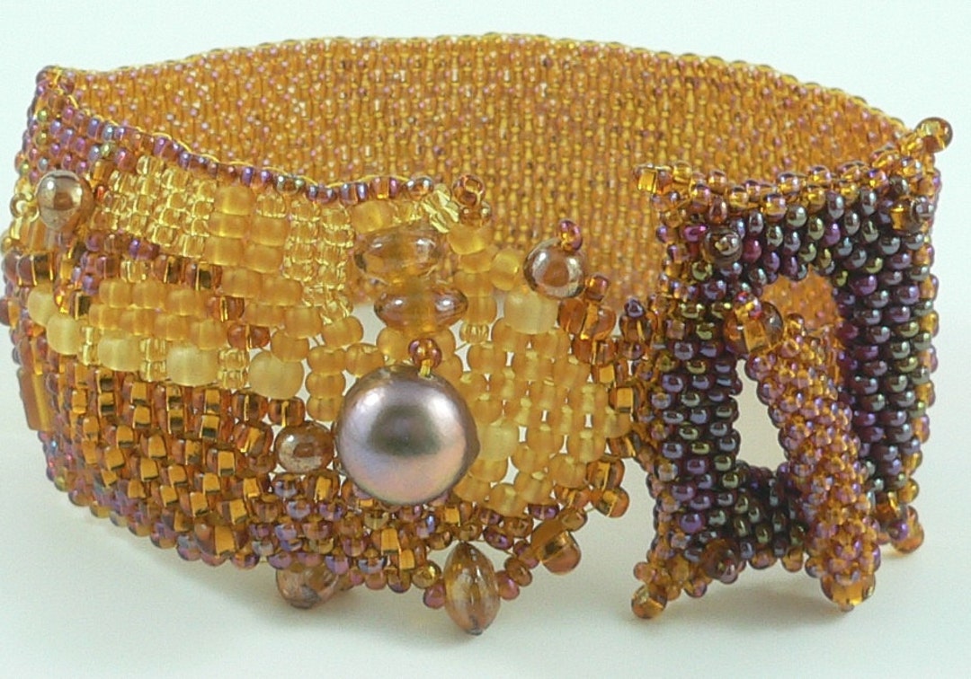 What If... Using Freeform Peyote in Beadwork Designs - Tutorial and ...