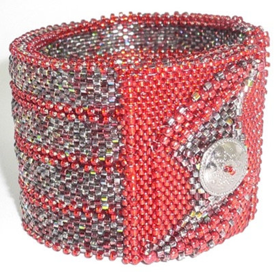 Razzmatazz Beadweaving Bracelet: Instant Downloadable Pattern PDF File ...