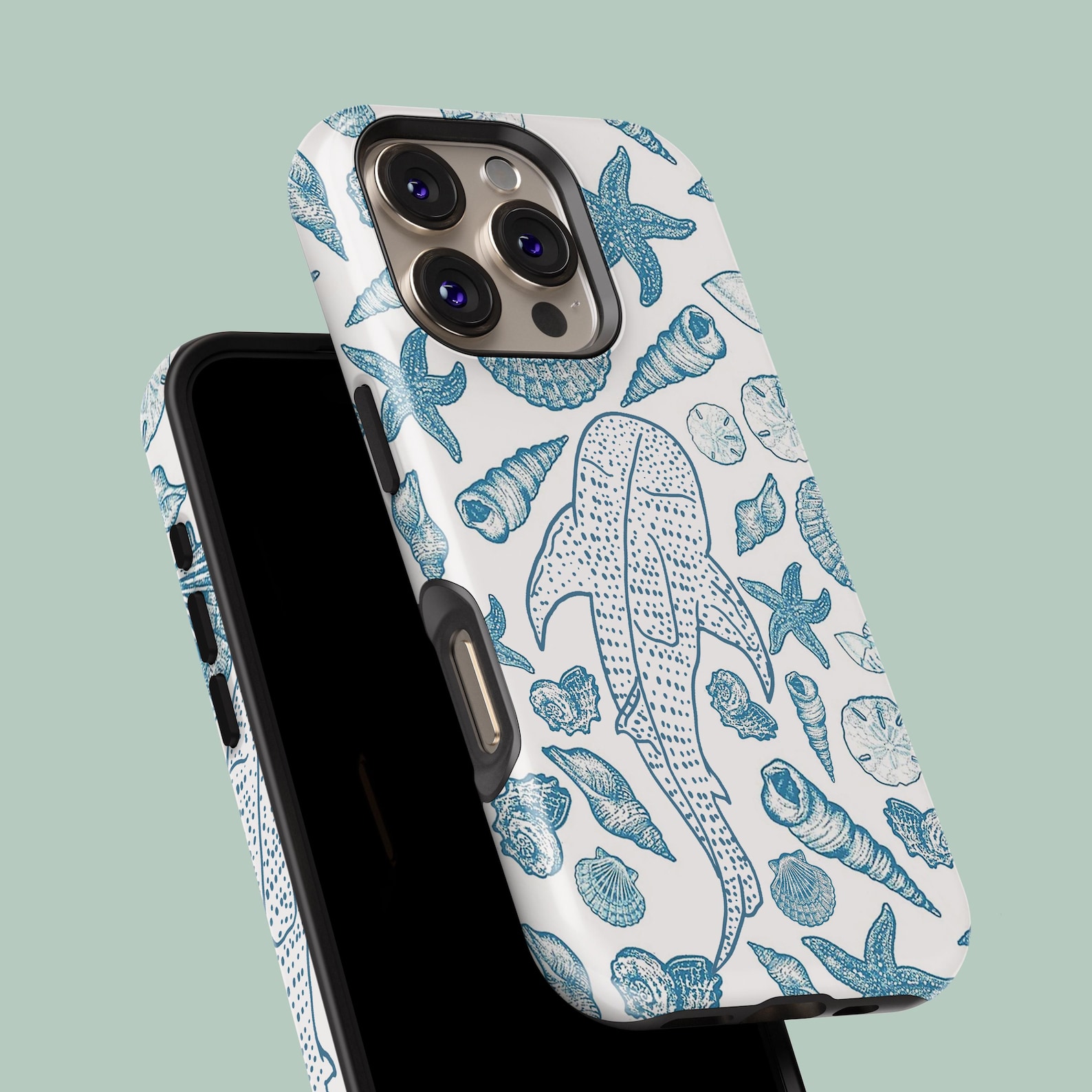 Whale Shark Phone Case for iPhone 16 15 14 13 12 Pro Max Magsafe Phone ...