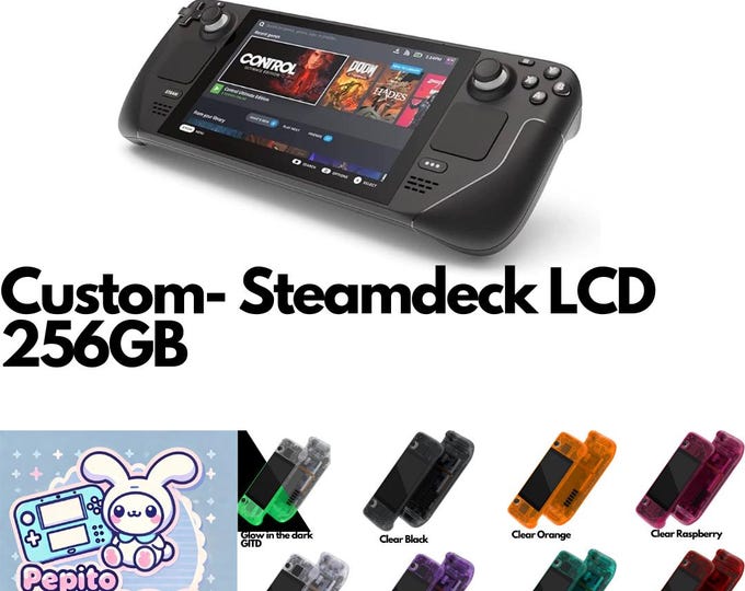 Custom Steam Deck – Fully Personalized Console Mod & Shell Swap Service ...