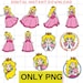 Princess Peach Face Bundle Png, Mario Characters Png, Super Mario Png ...