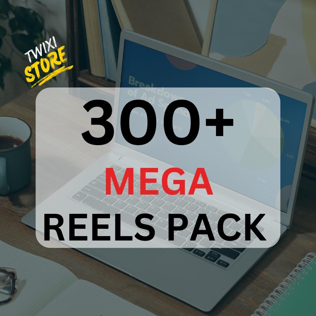 MEGA REELS PACK 30,000+ Viral Reels / Instagram and Tiktok Short Videos ...