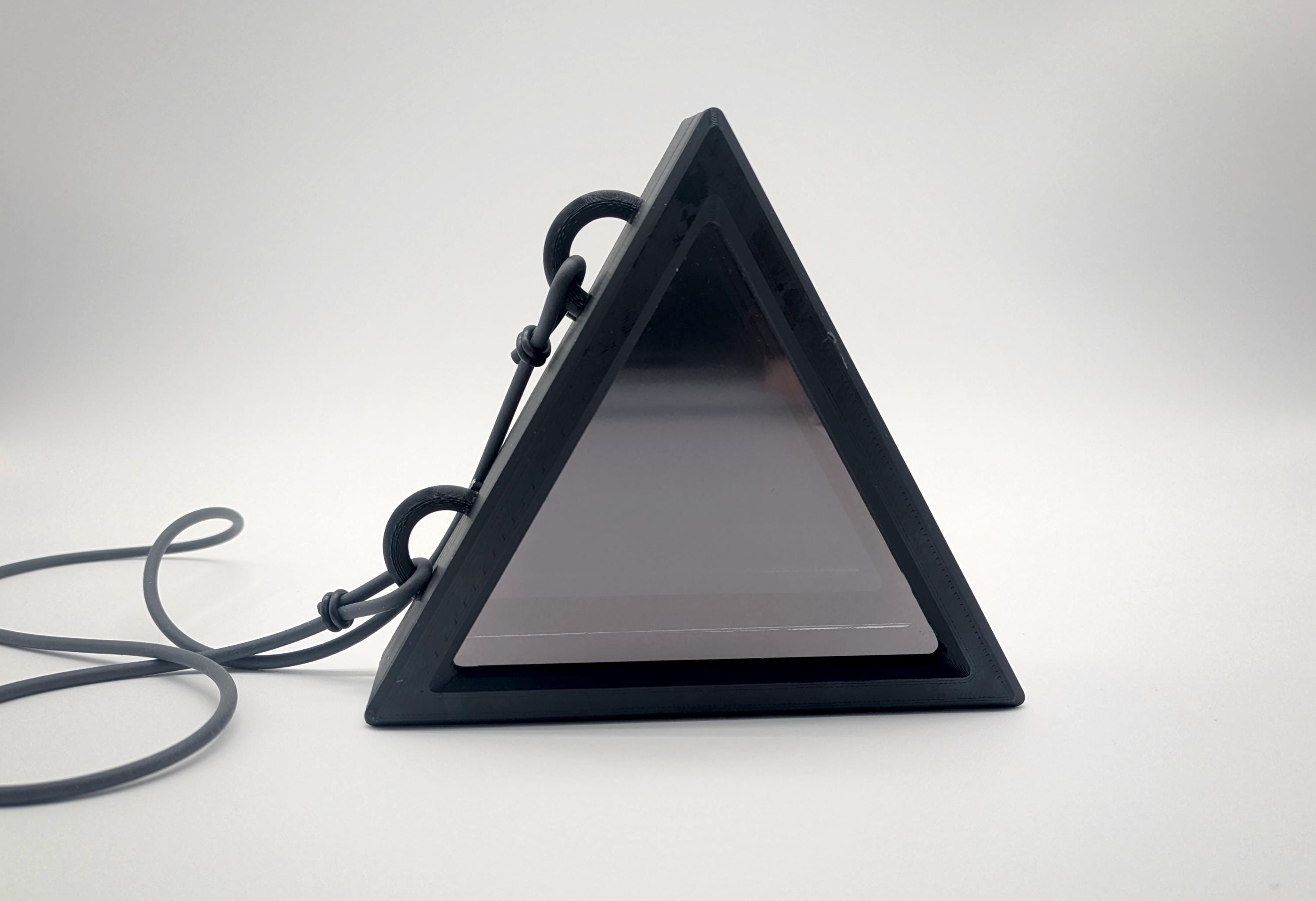 Void Triangle Infinity Mirror LED Necklace 3D Print Files - Etsy