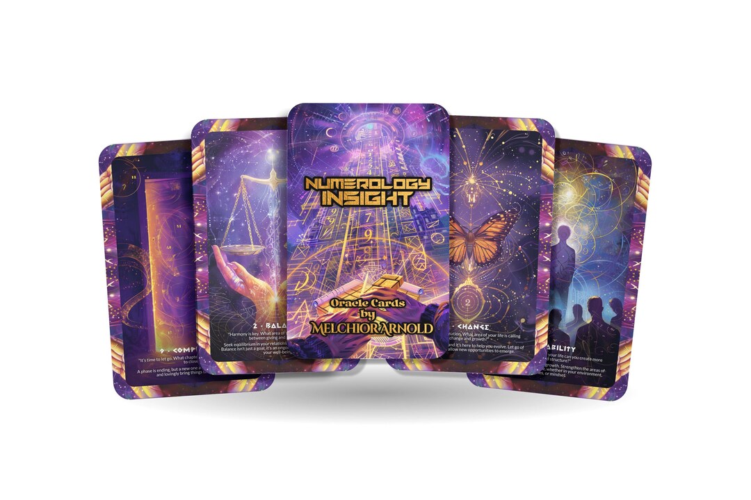 Numerology Insight Deck – Decode the Power of Numbers – Personal Growth ...
