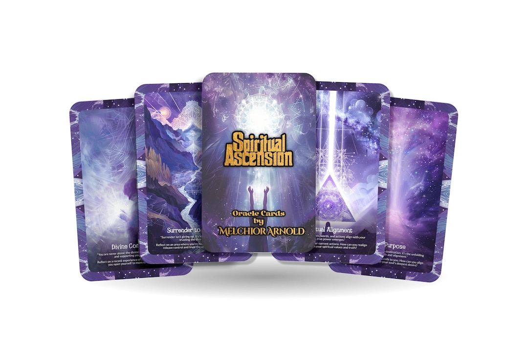 Spiritual Ascension Oracle Cards – Awaken Your Divine Path – Higher ...