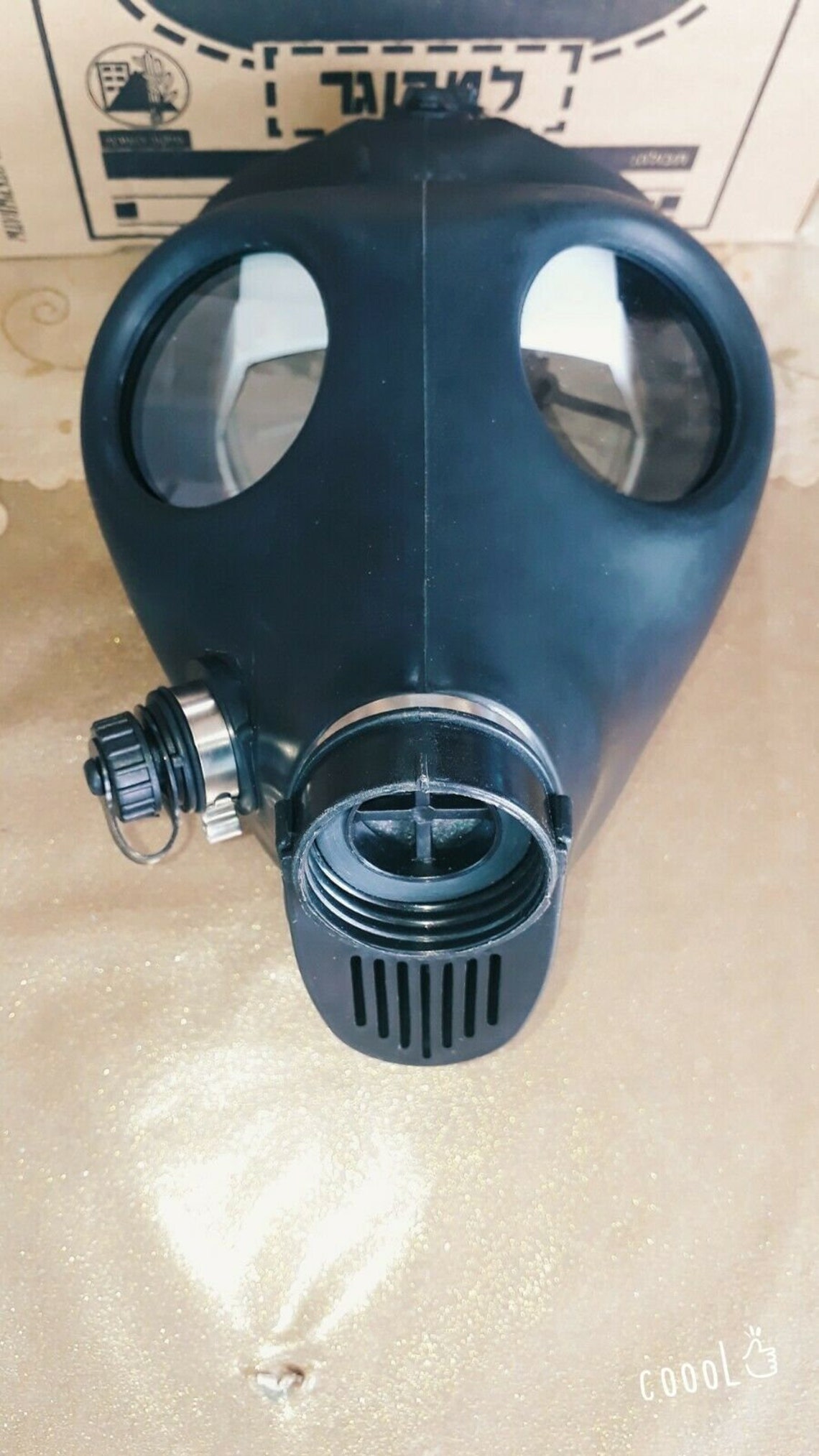 Gas Mask IDF New Civilian Sealed Mask Israel Adult PROTECTIVE Tube Nato ...