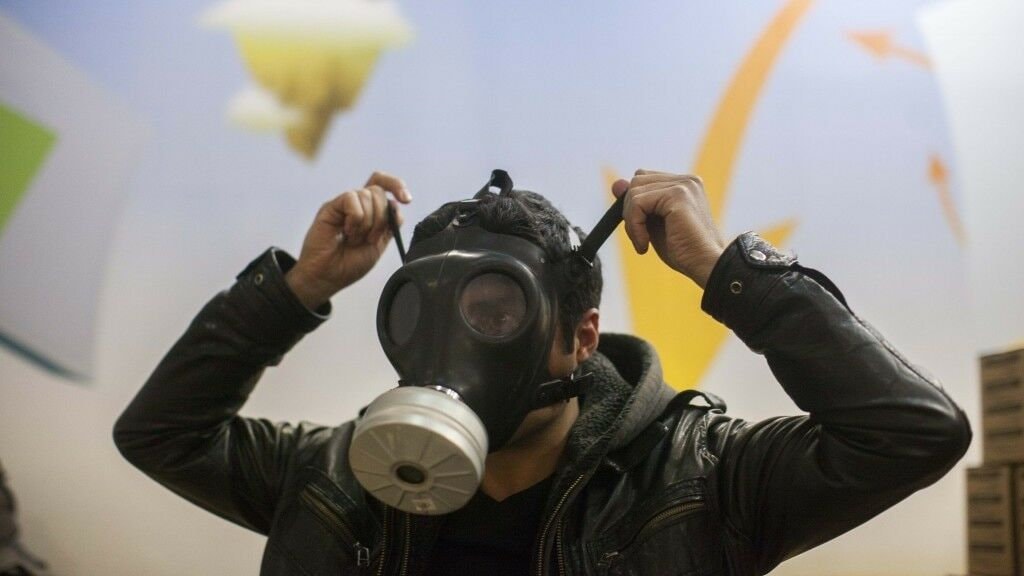 Gas Mask IDF New Civilian Sealed Mask Israel Adult PROTECTIVE Tube Nato ...