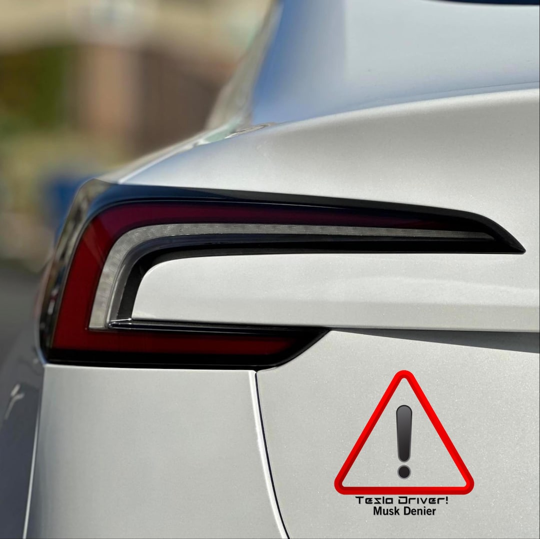Anti-elon Musk 'other Danger' 4.5” Cut Vinyl Decal Sticker for Tesla ...