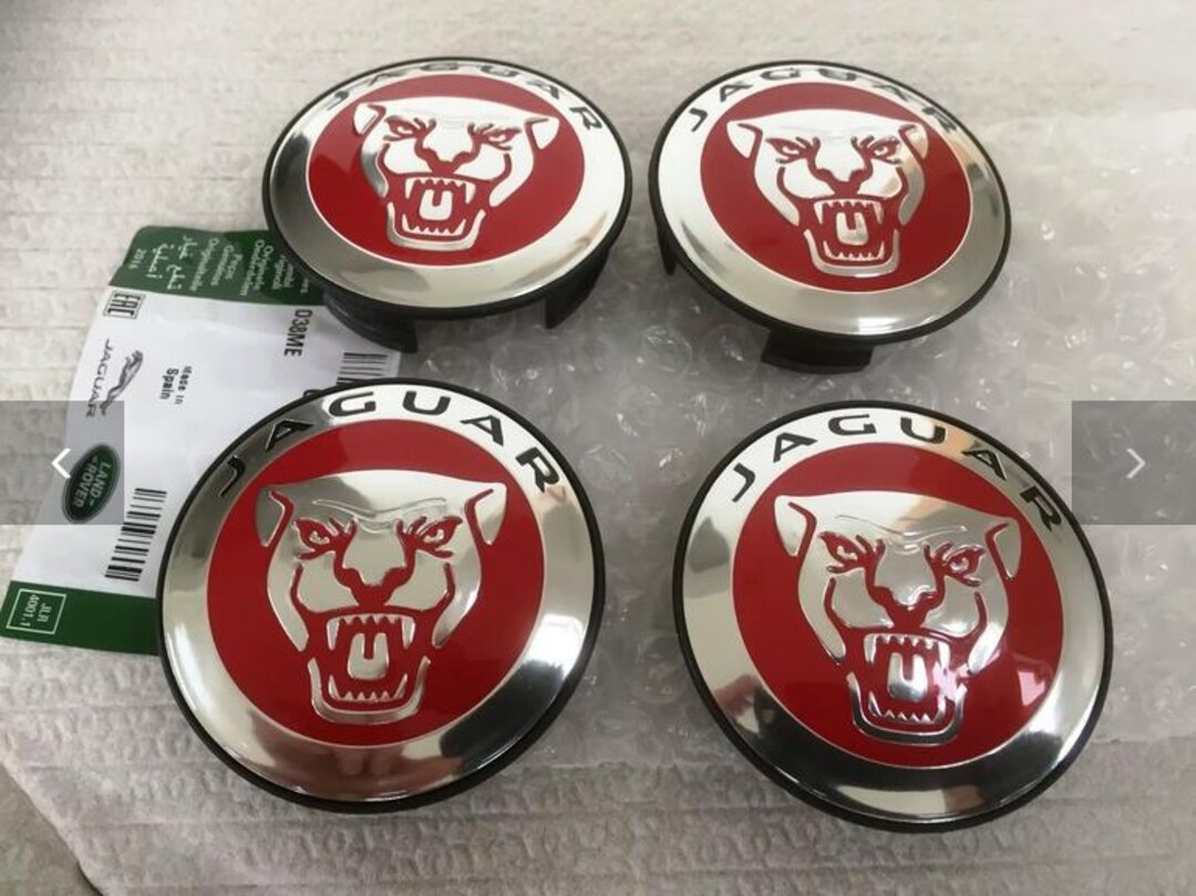 Set of 4 Jaguar Alloy Wheel Center Caps 59mm - Etsy