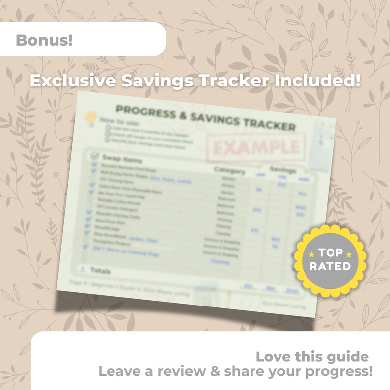Zero-waste Living Guide | Printable Eco-friendly Planner | Sustainable ...