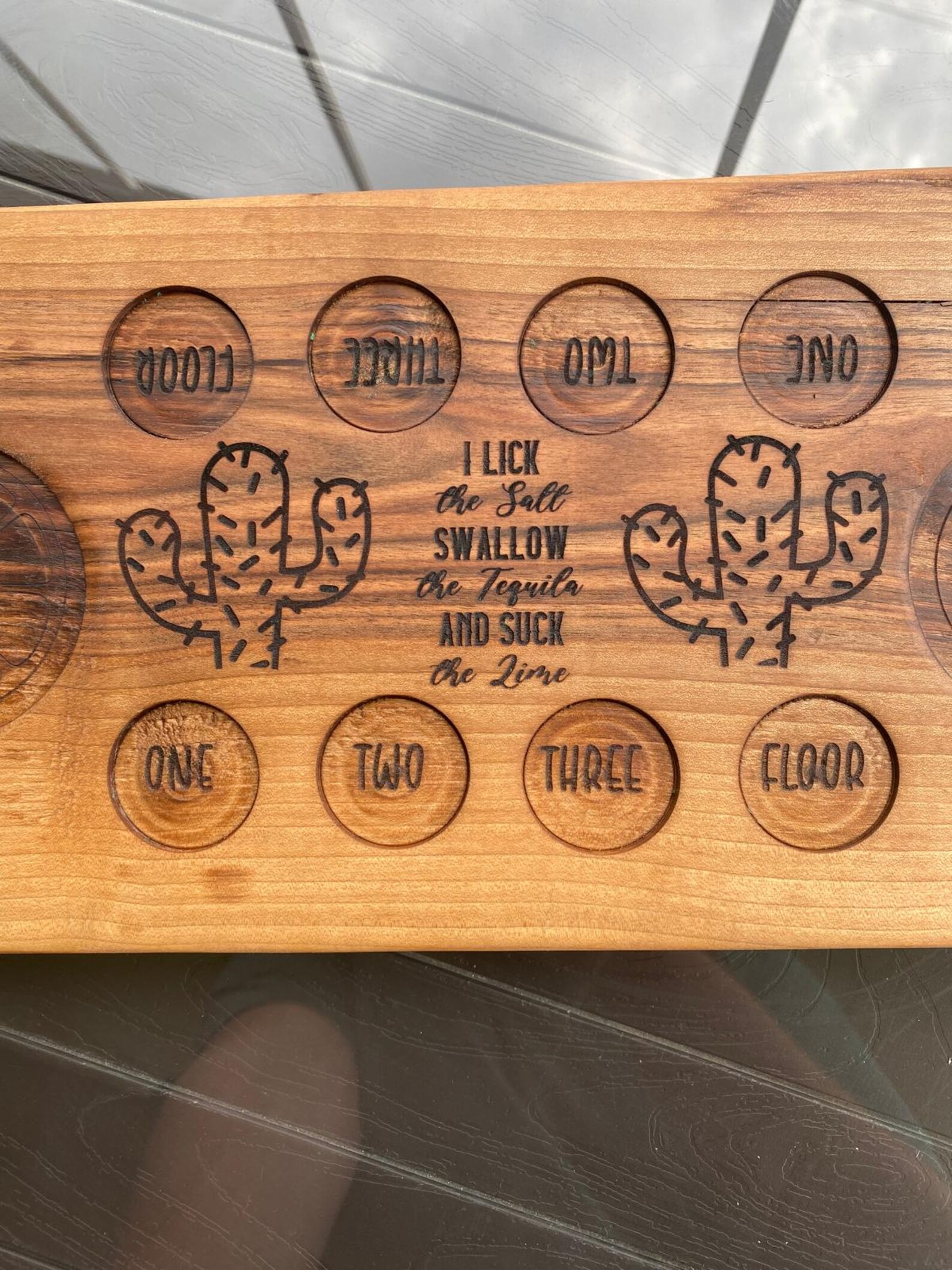 Personalized Tequila Board , Tequila Board With Shot Glasses , Tequila ...