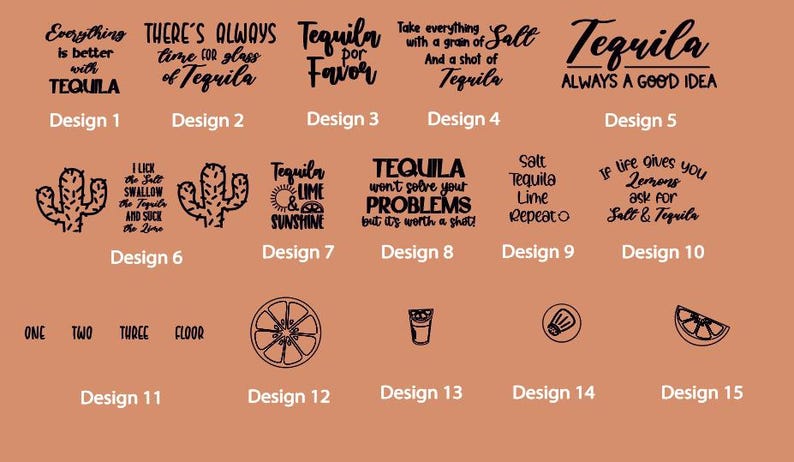 Personalized Tequila Board , Tequila Board With Shot Glasses , Tequila ...