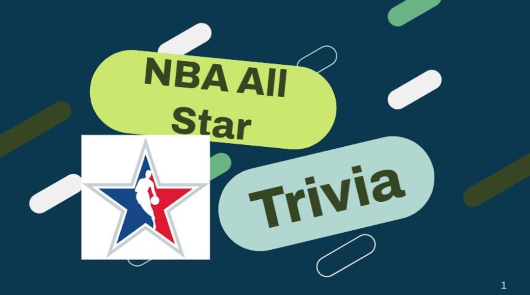 NBA All Star Game History Trivia and Quiz Game - Etsy