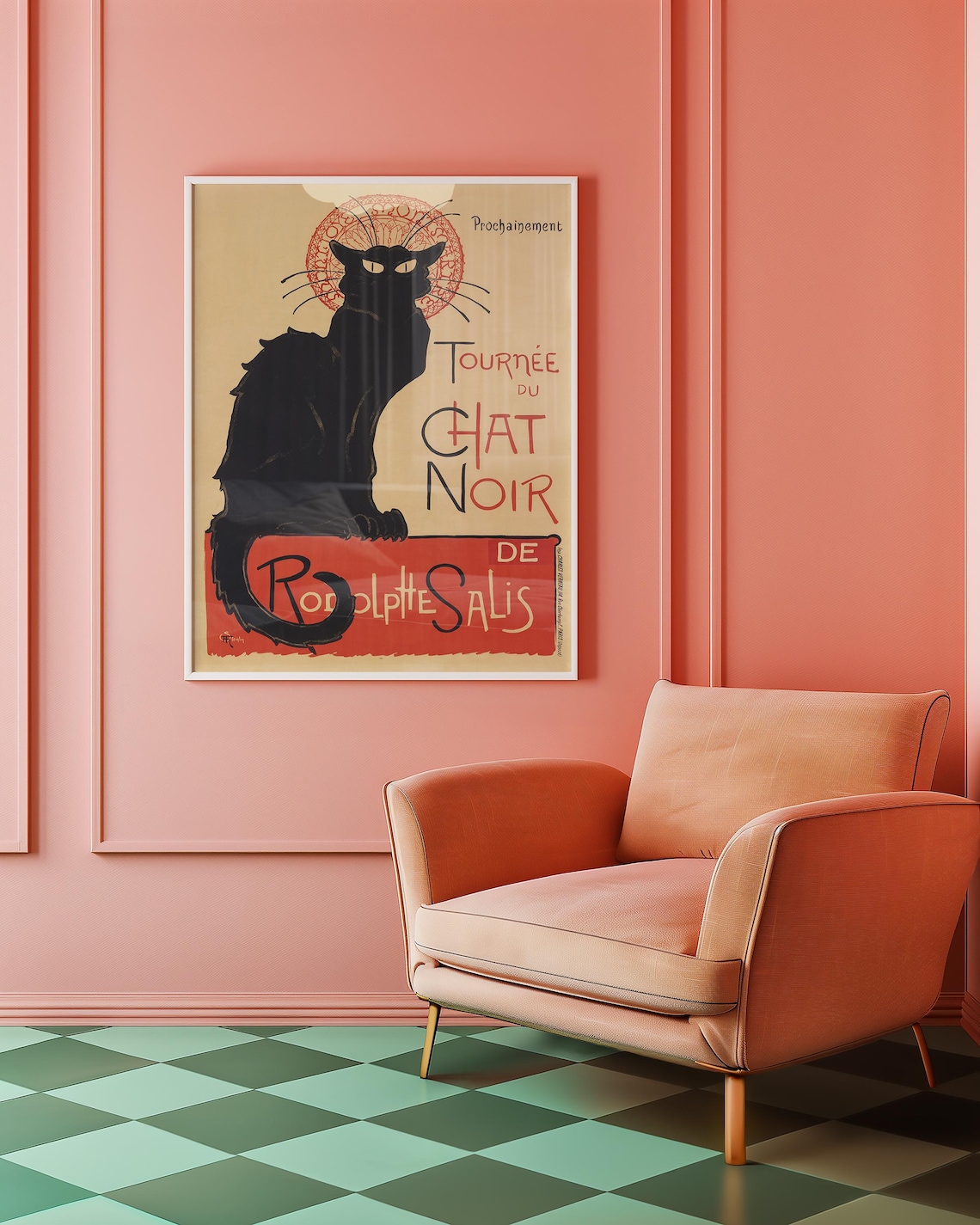 Le Chat Noir Vintage Poster Digital Download | Classic French Art Print ...