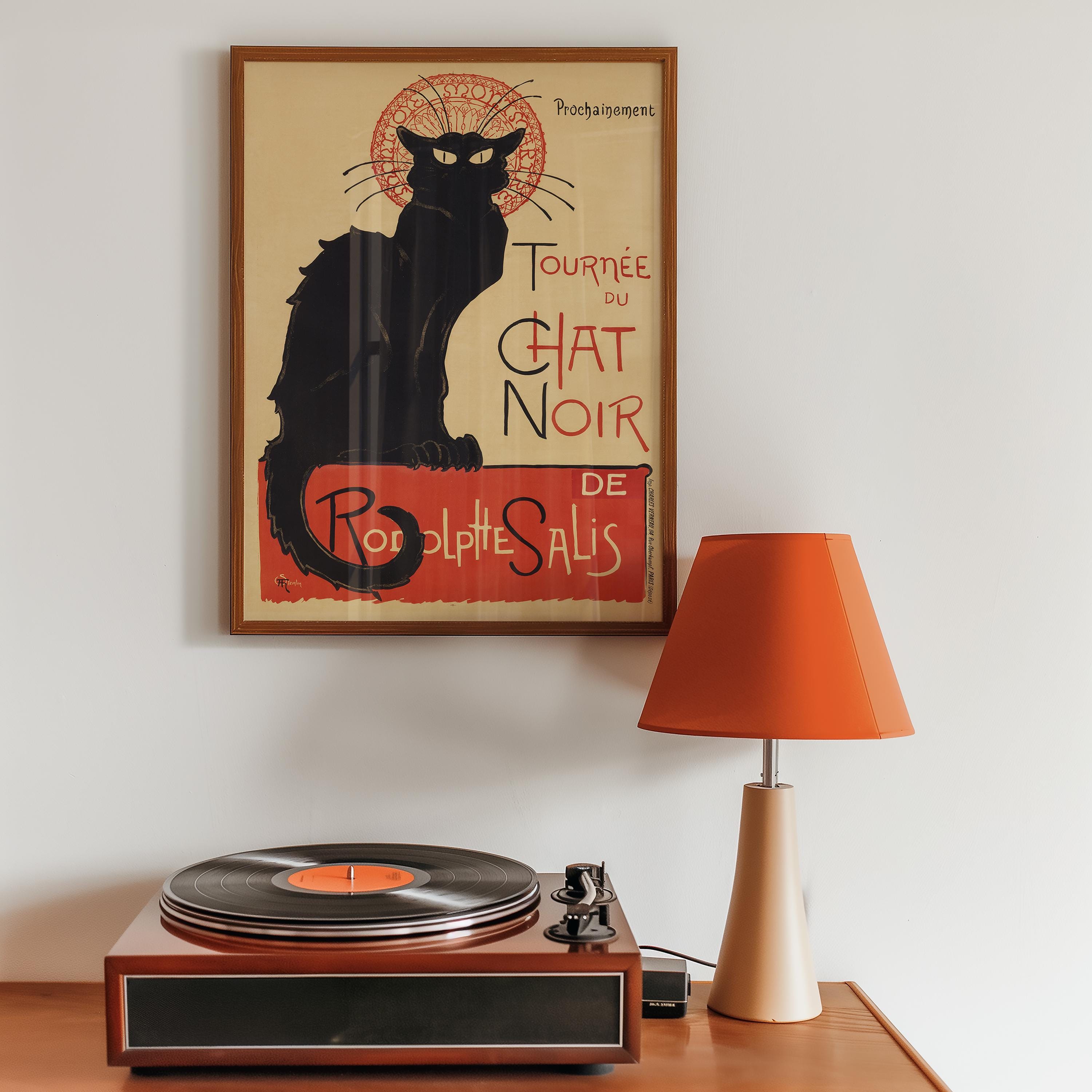 Le Chat Noir Vintage Poster Digital Download | Classic French Art Print ...