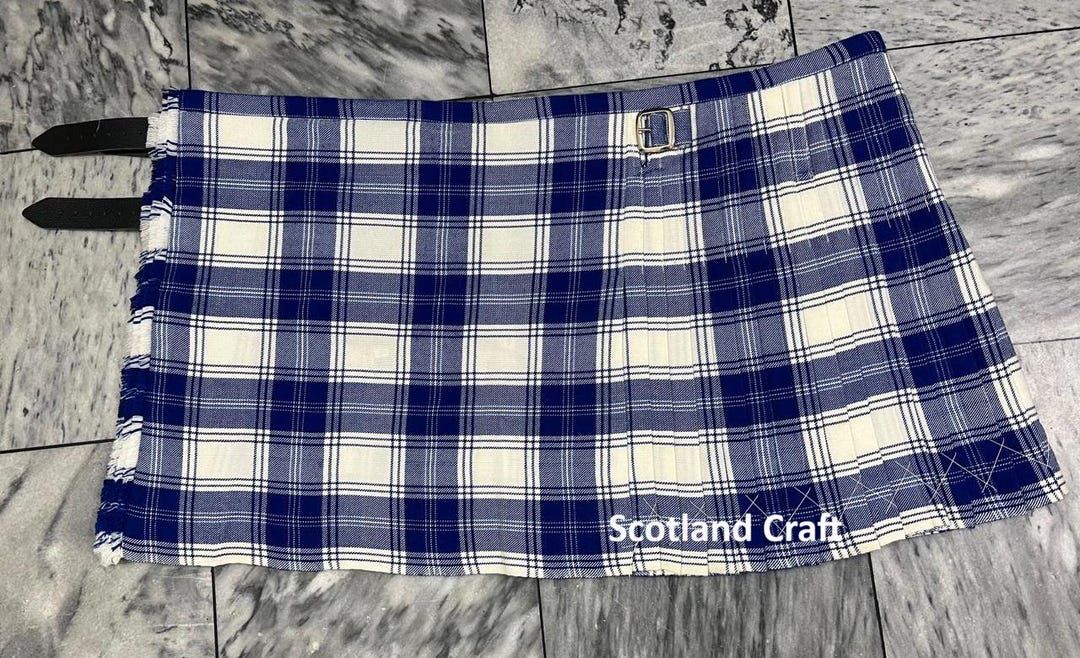 Handmade Clan Edwards Welsh Tartan Kilt – 16oz Acrylic Wool - Etsy