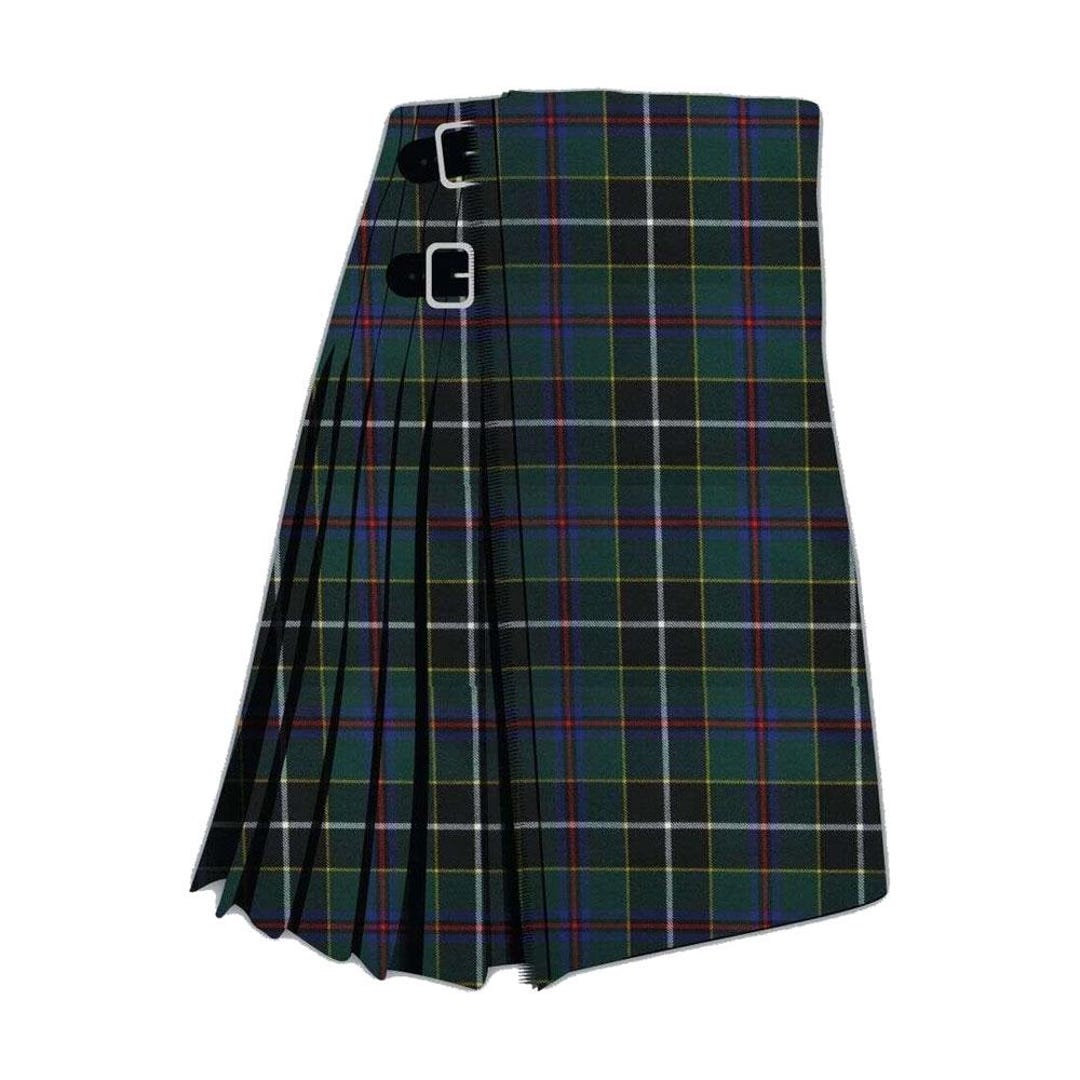 Cornish Hunting Modern Tartan Kilt- Scottish Traditional 16 Oz 8 Yard ...