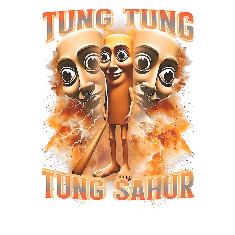 Tung Tung Tung Sahur тун тун тун сахур что это - Etsy New Zealand