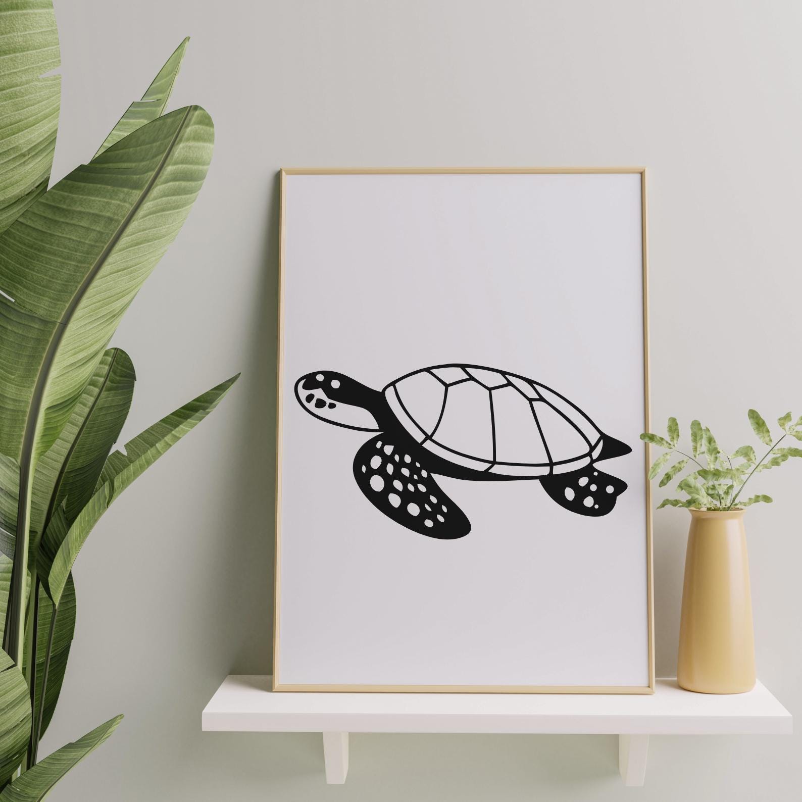 Turtle Svg, Sea Svg, Turtle for Cricut, Marine Turtle, Silhouette, Cut ...