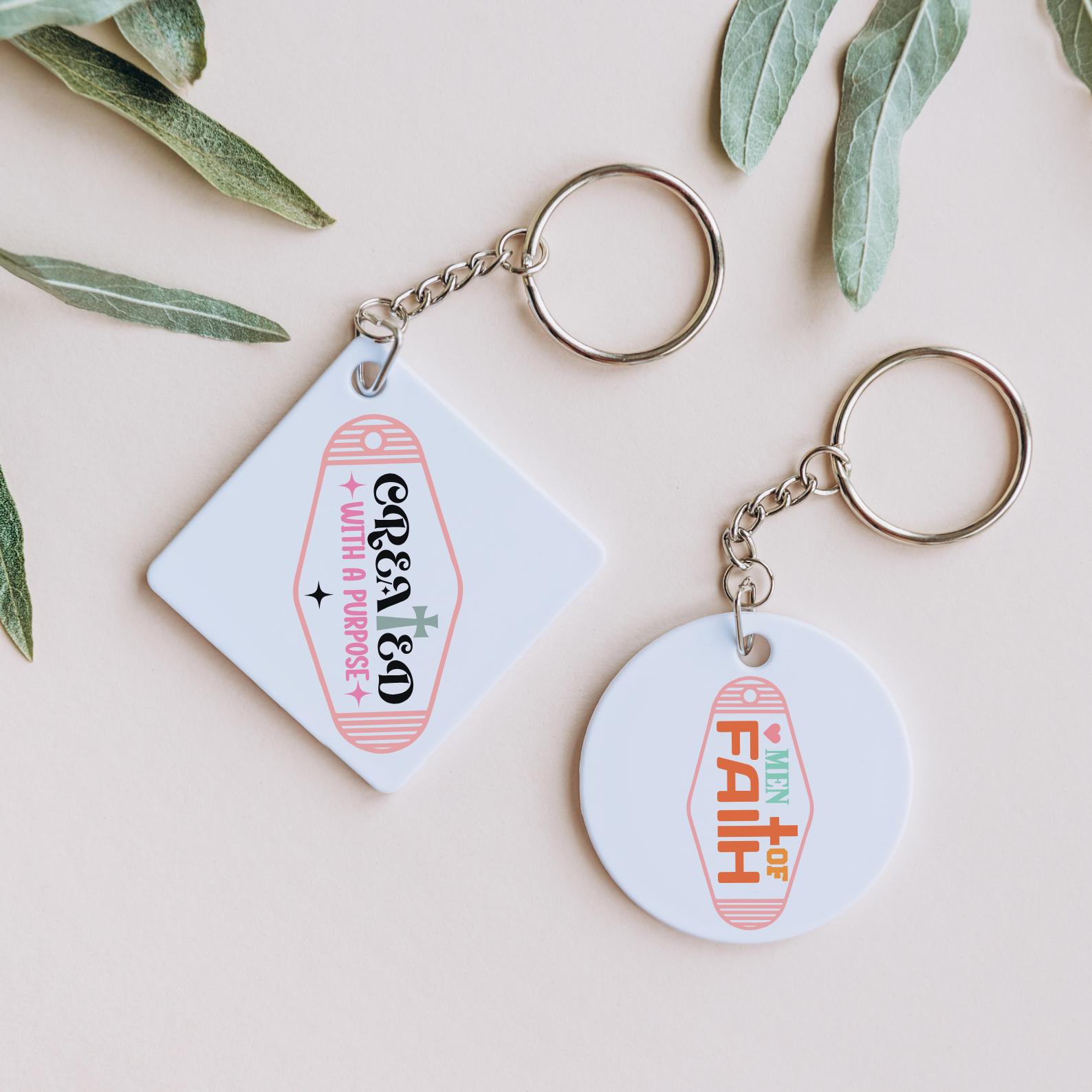 Christian Motel Keychain Svg Bundle, Hotel Keychain Png, Keychain ...