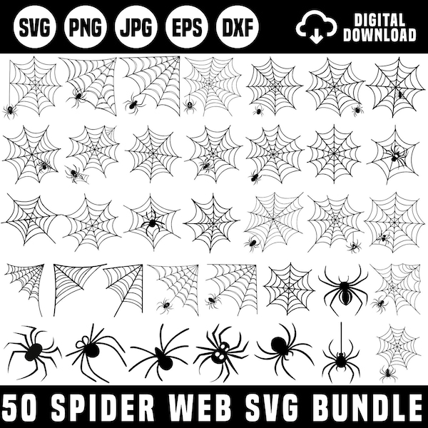 Spider Images Clip Art - Etsy