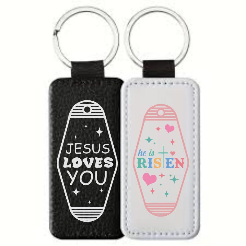Christian Motel Keychain Svg Bundle, Hotel Keychain Png, Keychain ...