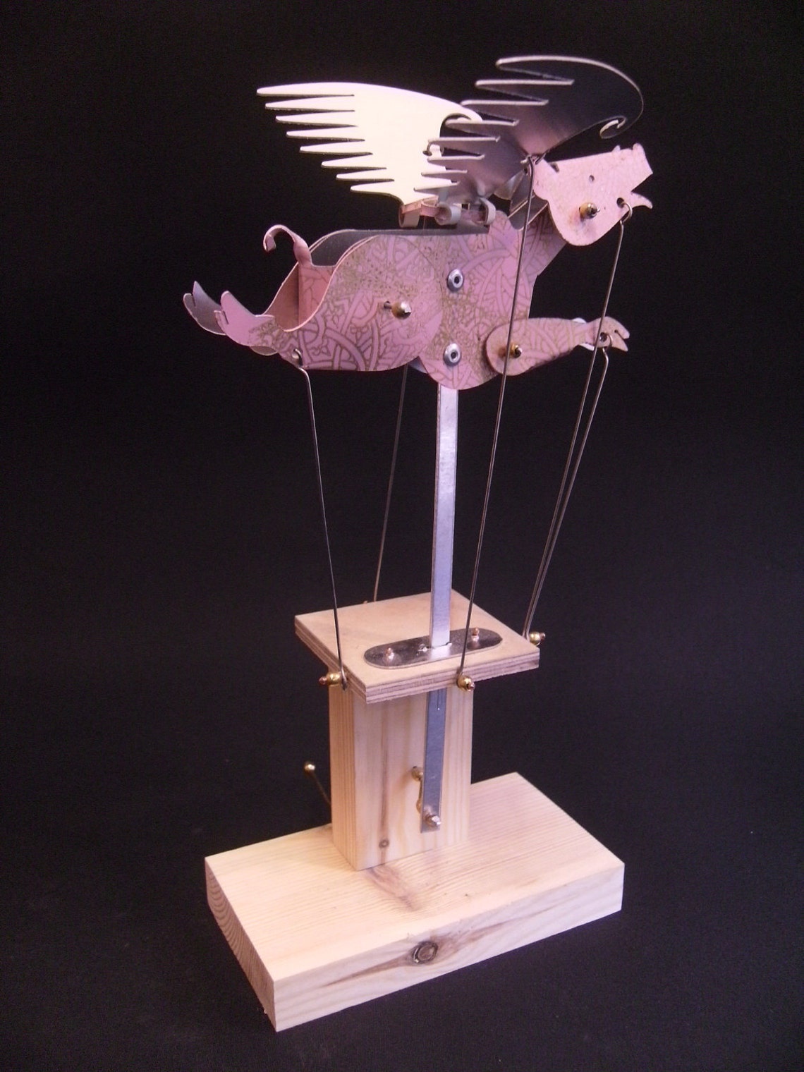 Flying Pig Automata | Etsy