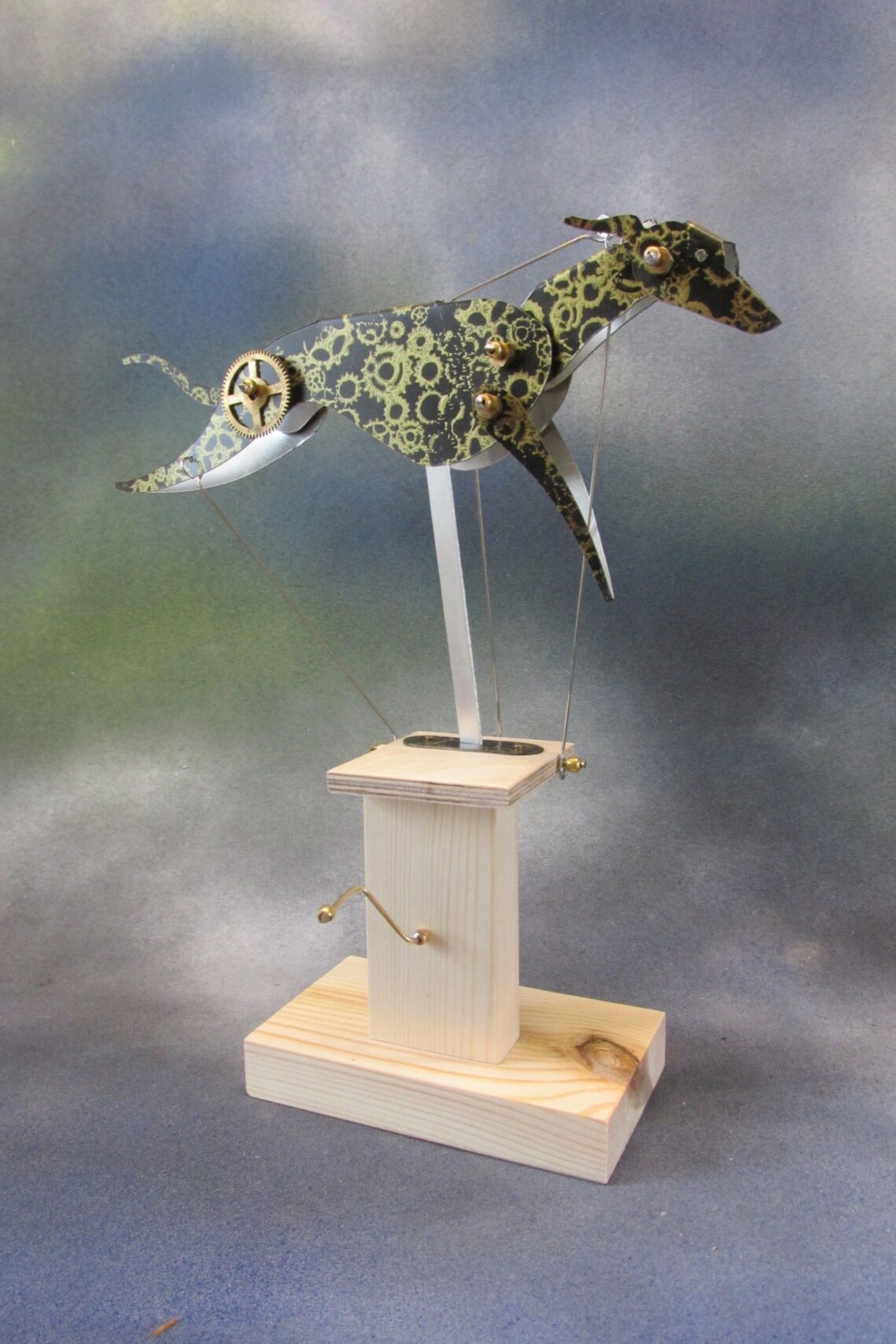 Steampunk Running Dog Autómatas - Etsy UK