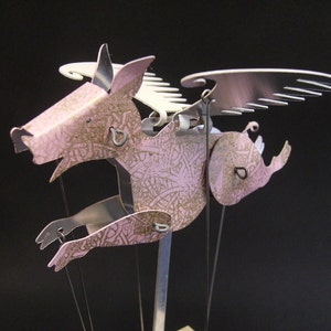 Flying Pig Automata - Etsy