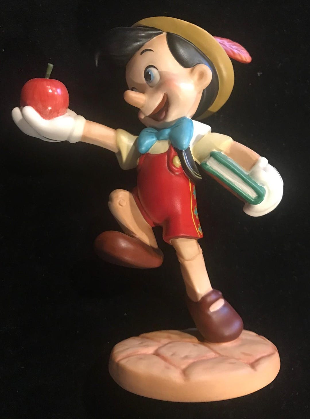 Disney WDCC 1998 PINOCCHIO “good-bye, Father” Porcelain Figurine With ...
