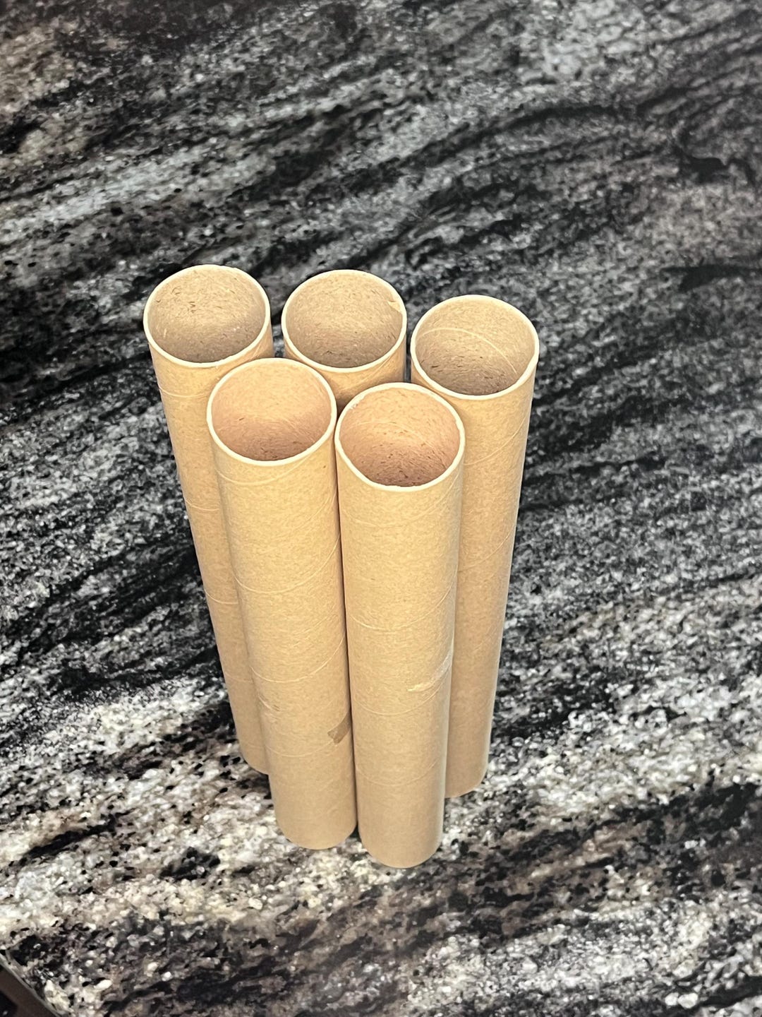 Heavy Duty, Thick Wall, Paper Towel Rolls, Cardboard Cylinders. Set of ...