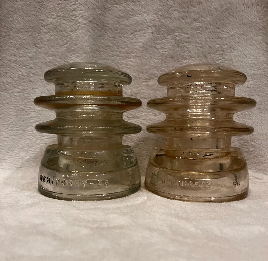 Hemingray 56 Insulators, Set of 2 - Etsy