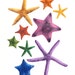 Rainbow Starfish Watercolor Printable Art Sea Stars Printable - Etsy