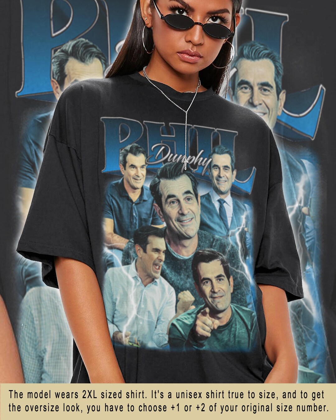 Vintage Phil Dunphy Shirt 90s Y2k Unisex Adult Clothing BGL612 - Etsy