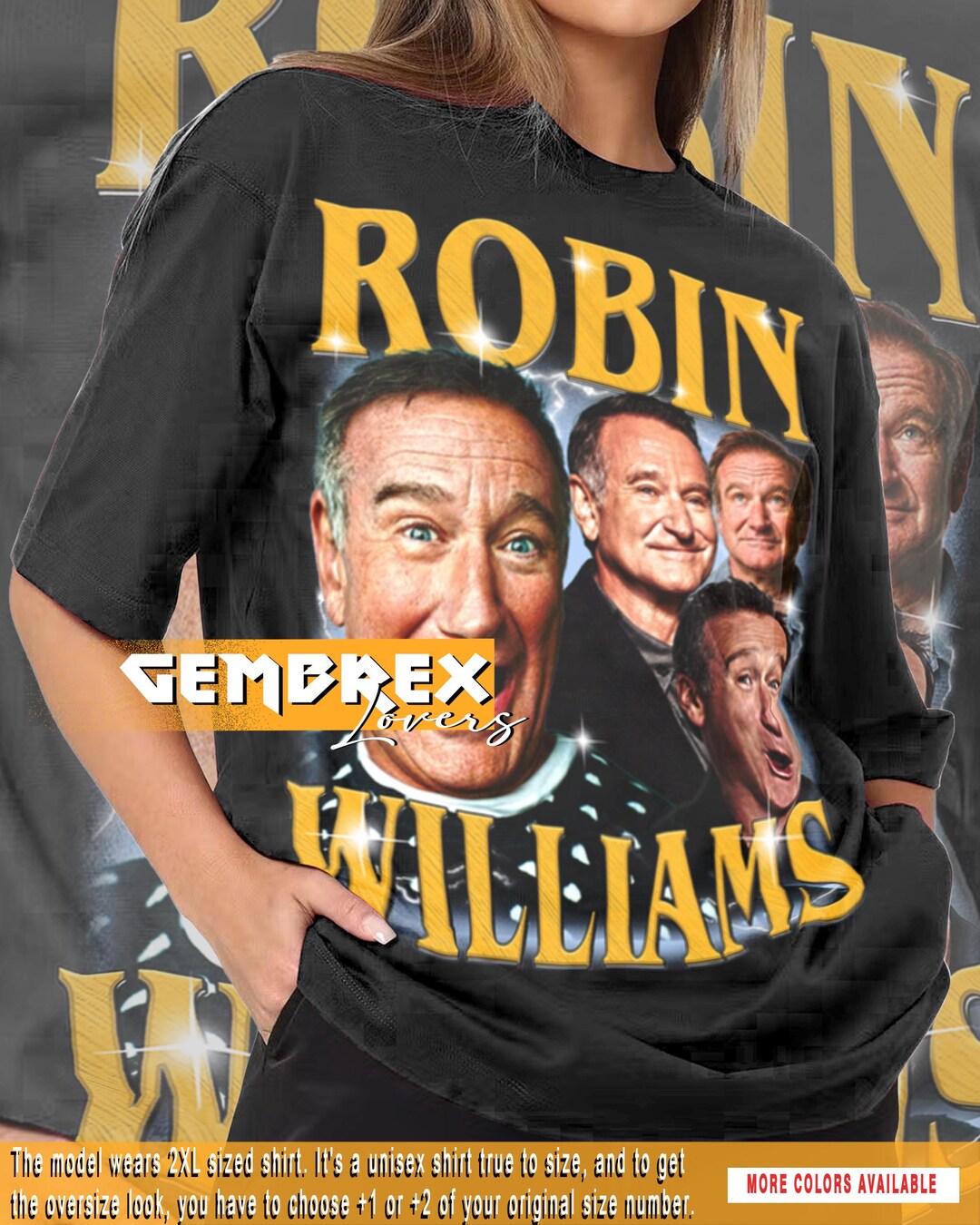 Vintage Robin Williams Shirt 90s Y2k Unisex Adult Clothing GOR77 - Etsy