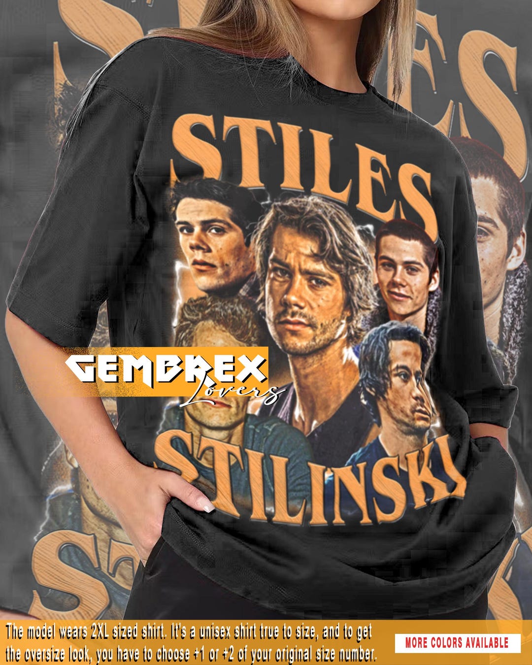 Vintage Stiles Stilinski Shirt 90s Y2k Unisex Adult Clothing GOR52 - Etsy