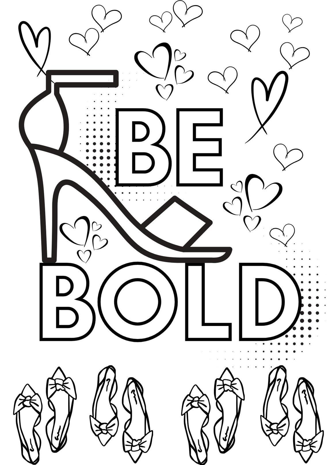 Stress-relief Flower Coloring Pages With Positive Quotes – Printable ...